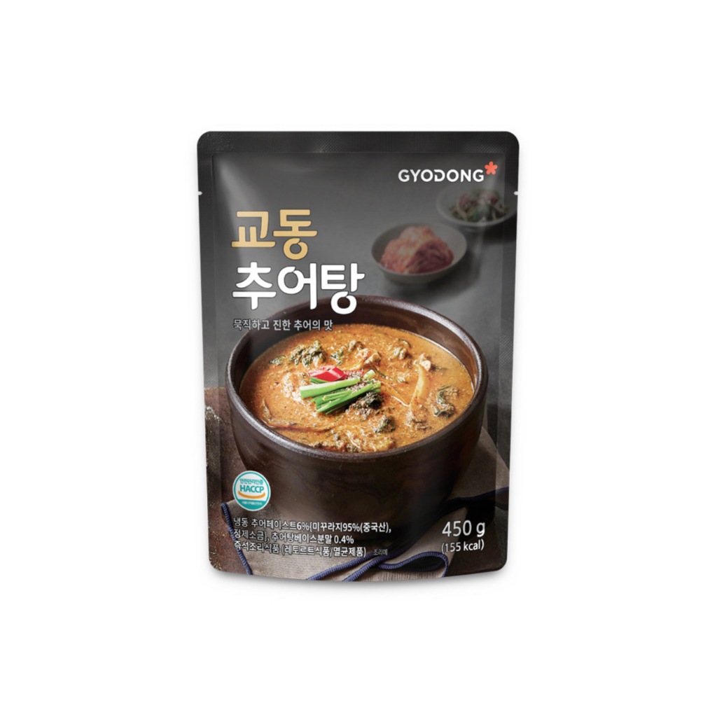 [ของแท้] 추어탕 Gyodong Loach Soup (ซุปปลาสำเร็จรูป) 450g | Shopee Thailand