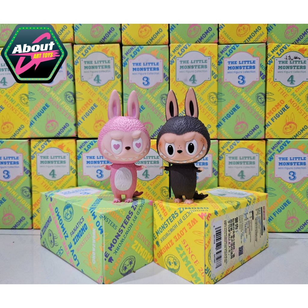 พร้อมส่ง The Little Monsters V.3 V.4 Zimomo Labubu Mini ของแท้ By ...