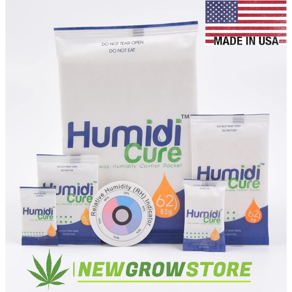4g 8g 63g Humidi-Cure RH62% Humidity Control Packet Flowers Buds 1 แพ็ค ...