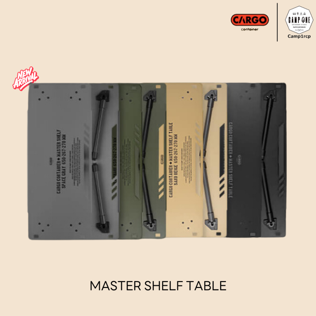 [ส่งเร็ว/ถูกสุด/มีประกัน] ชั้นวางของ MASTER SHELF TABLE - Cargo ...
