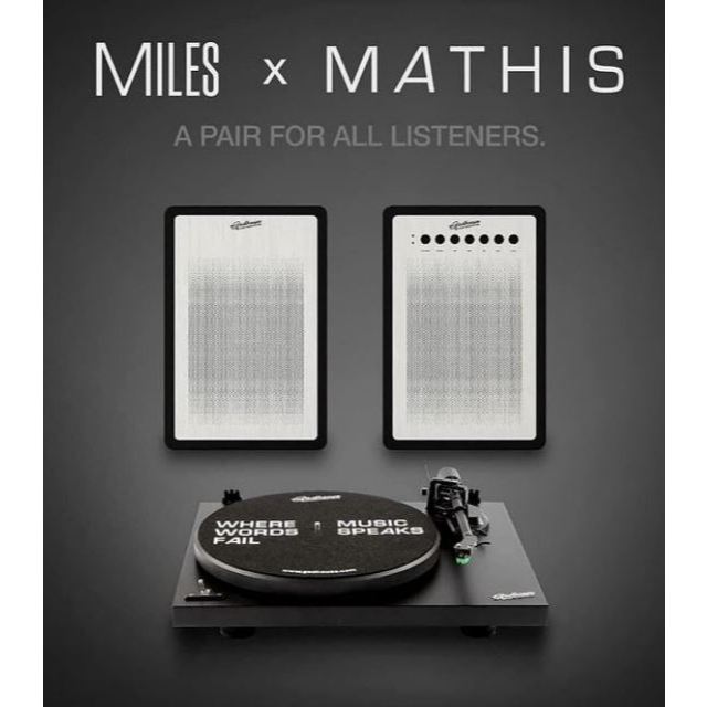 เครื่องเล่นแผ่นเสียง Gadhouse Mathis Black + ลำโพง Gadhouse Miles ...