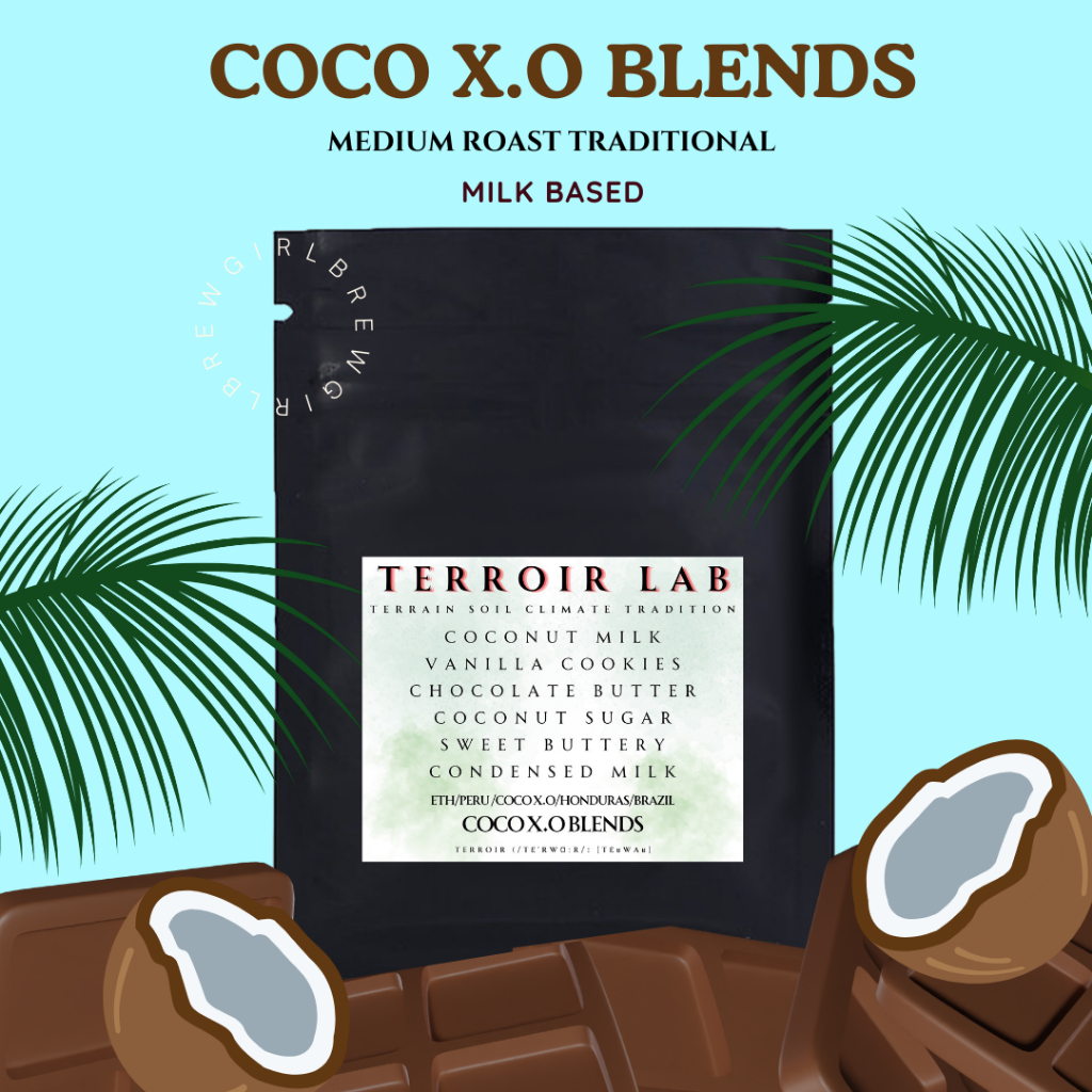 Terroir Lab - COCO X.O BLENDS (Milk Based) | Shopee Thailand