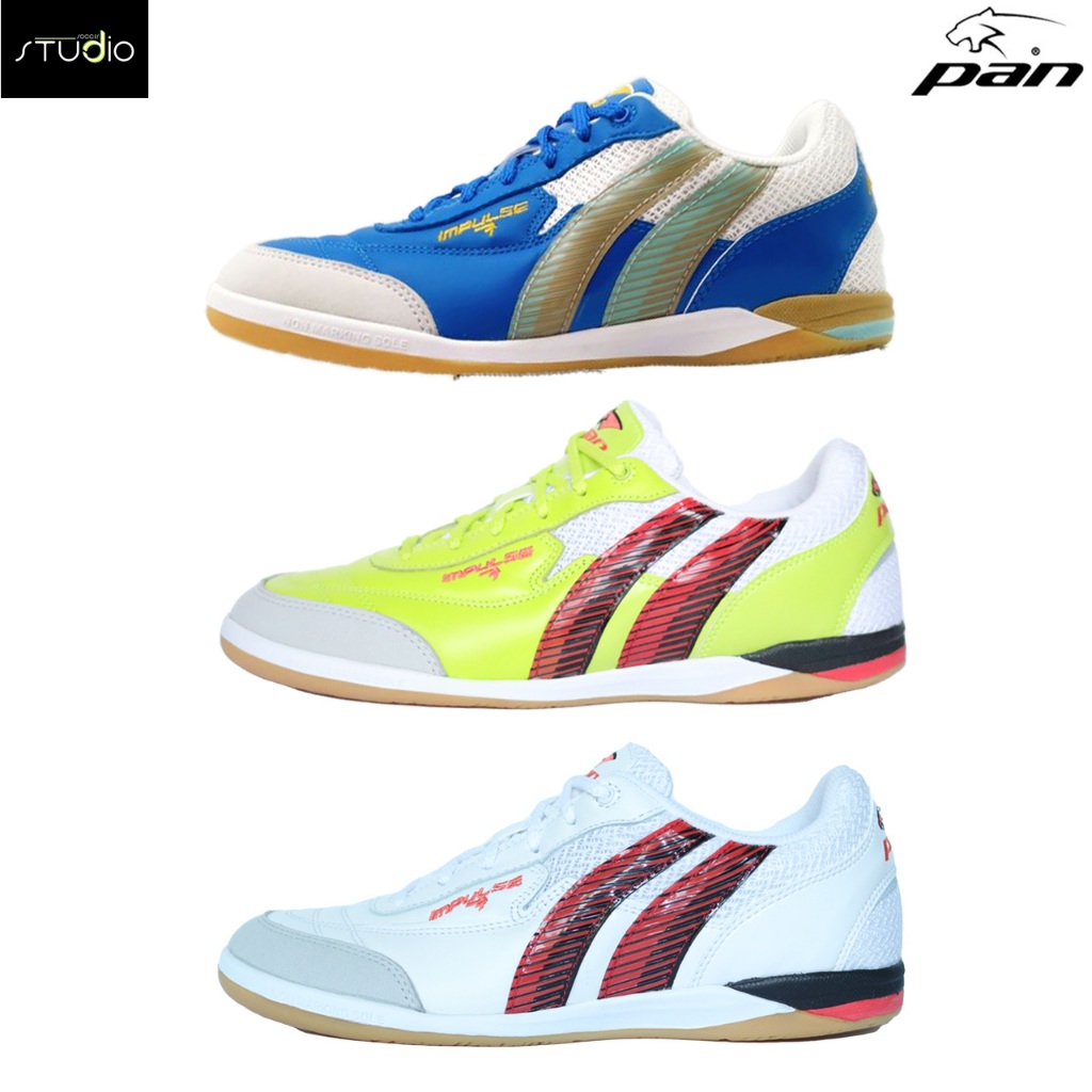 [สินค้าลิขสิทธิ์แท้ 100%] รองเท้าฟุตซอล PAN IMPULSE 7 NAPPA 14R3 ...