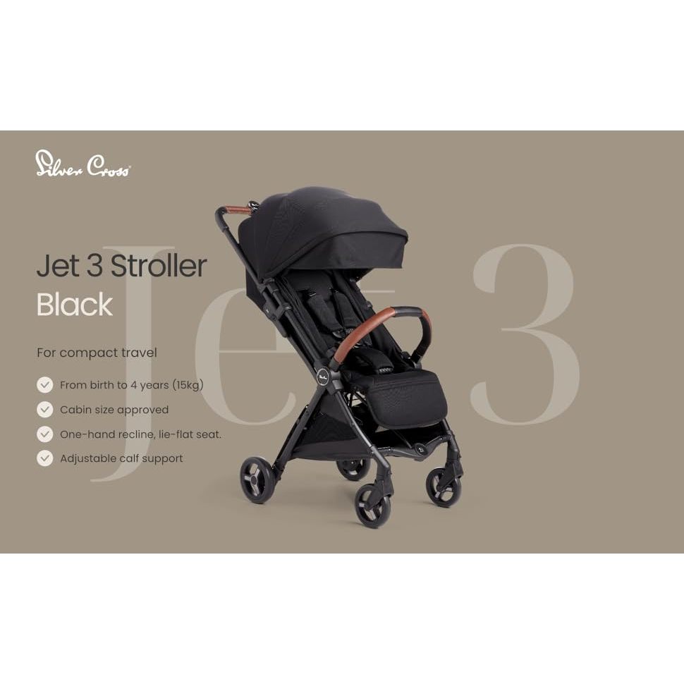 SILVER CROSS - JET 3 2.0 ใช้ได้ตั้งแต่แรกเกิด สามารถเข็นแบบกระเป๋า ...