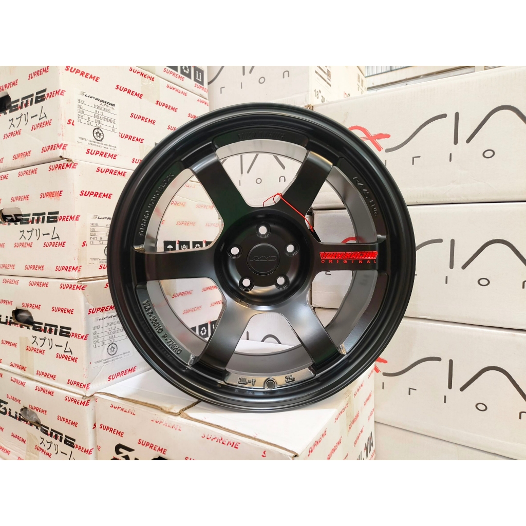 แม็ก Supreme Te37 SUV ขอบ 18 หยอดแดง 5/114 (4วง) | Shopee Thailand