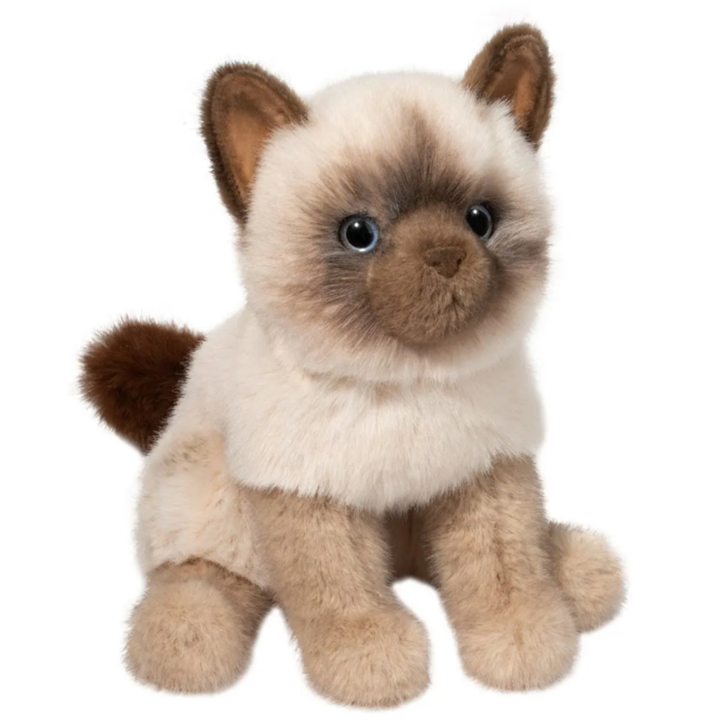 Douglas Fu Siamese Cat ตุ๊กตาแมวไทย ฟุ | Shopee Thailand