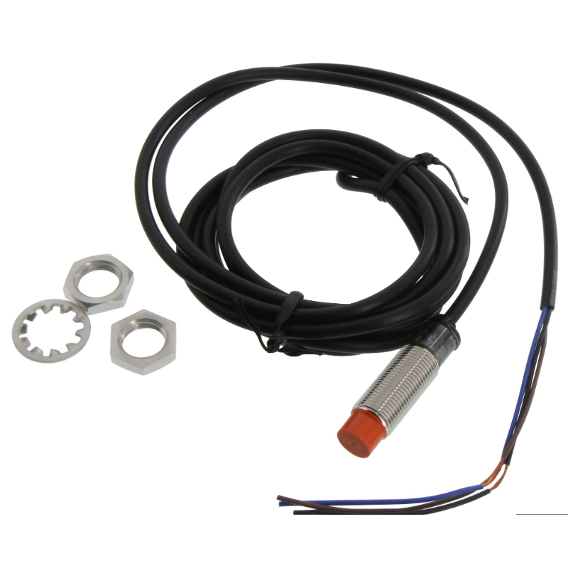 Autonics Proximity Sensor PR12-4DN NPN NO / PR12-4DP PNP NO การตรวจจับระยะทาง: 4มม. เกลียว M12 ...