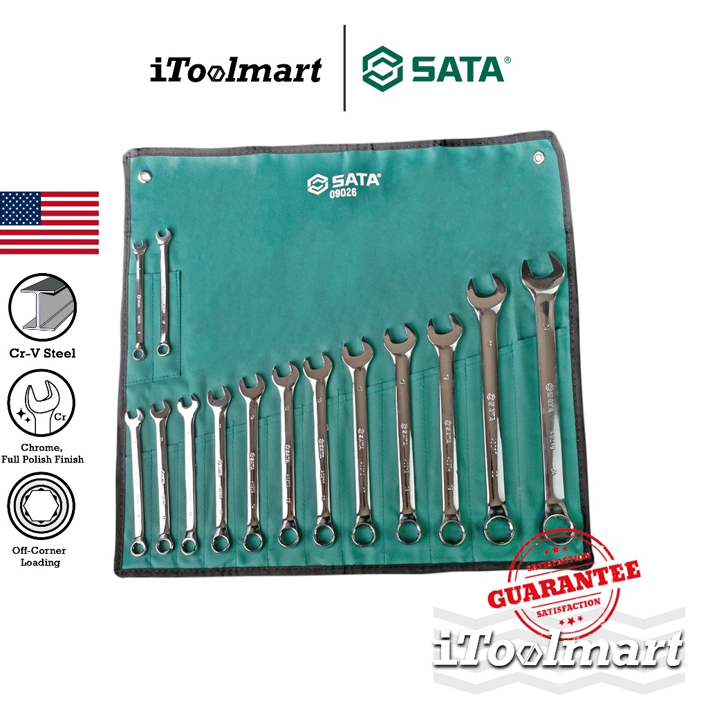 SATA ชุดแหวนข้างปากตาย 14ชิ้น 09026 | Shopee Thailand