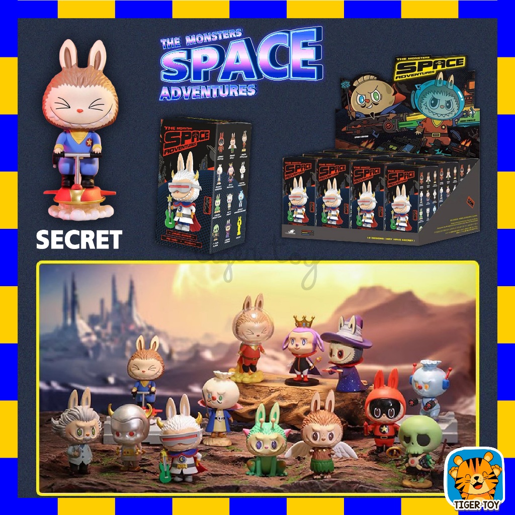 พร้อมส่งที่ไทย The Monsters Space Adventures Series labubu ลุ้นซีเคร็ท ...