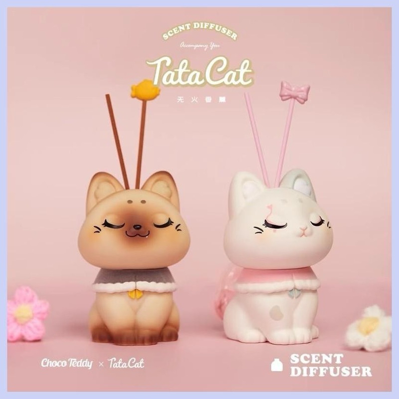 พร้อมส่งจากไทย Choco Teddy x Tata cat Scent กล่องจุ่มแมว 😻#แมวน้ำหอม ...