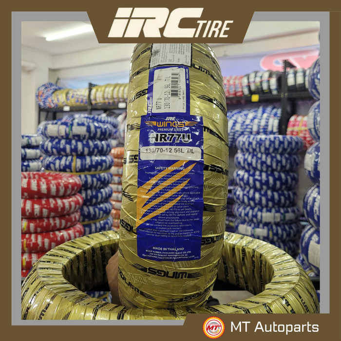 **โปรโมชั่นเปิดร้านใหม่** ยางนอก IRC WINGS PREMIUM TL NR77U (ไม่ใช้ยาง ...