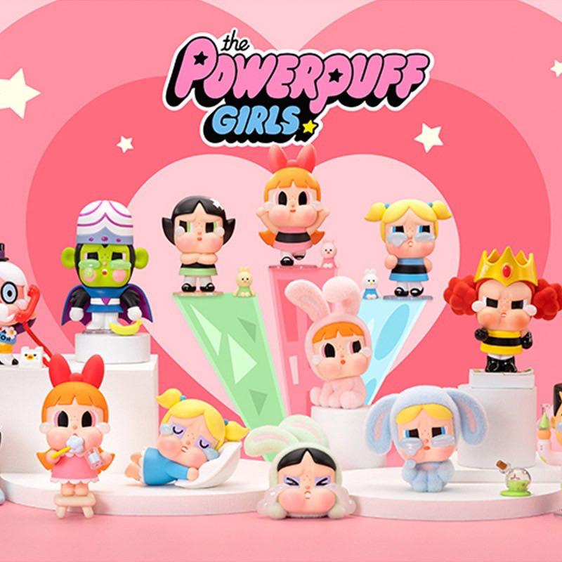 (พร้อมส่ง) Crybaby Powerpuff Girls Pop Mart 100% | Shopee Thailand