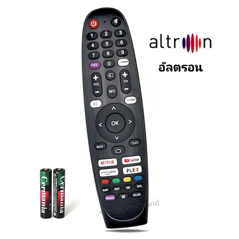 Altron รีโมททีวี LCD/LED Smart TV ยี่ห้อ Altron รุ่น ATVD อัลตรอนวีต้า ...
