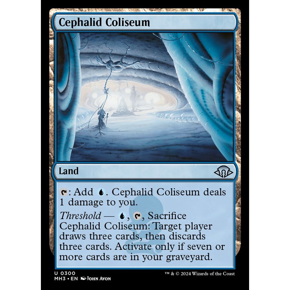 Cephalid Coliseum การ์ด Magic the Gathering [MTG] ของแท้ [MH3] | Shopee ...