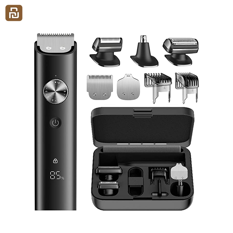 Xiaomi Grooming Kit Pro เครื่องเล็มผม trimmer 3 in 1 เครื่องโกนหนวด Clipper ผม เครื่องตัดขนจมูก ...