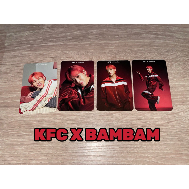 พร้อมส่ง! KFC X BAMBAM ของแท้ ️ การ์ด+ซอง(แกะแล้ว) | Shopee Thailand