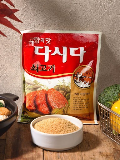 CJ Beef&Myeolchi Dasida Soup Stock ผงปรุงรสเนื้อและปลา 1kg | Shopee ...