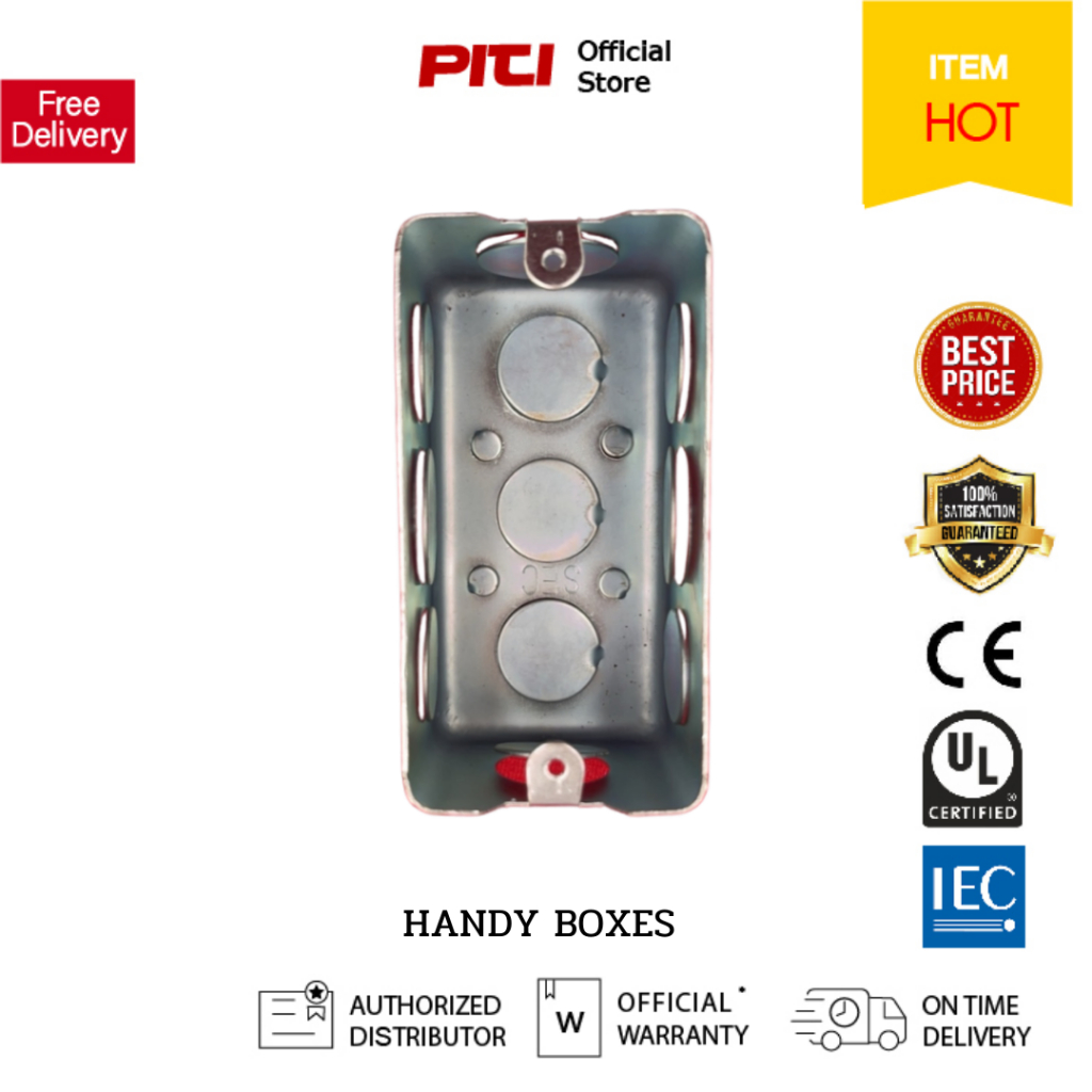 HANDY BOXES ลึก1/2''x3/4''x1/2''หนา1.0MM (สินค้าเก่า) | Shopee Thailand