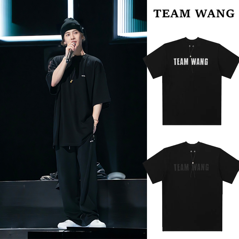 Jackson Wang)TEAM WANG design SS23 THE ORIGINAL 1 series เสื้อยืดแขน ...
