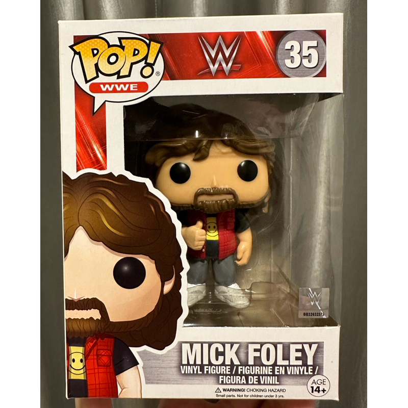 Funko Mick Foley WWE ลิขสิทธิ์แท้ หายากแล้วนะคะ | Shopee Thailand