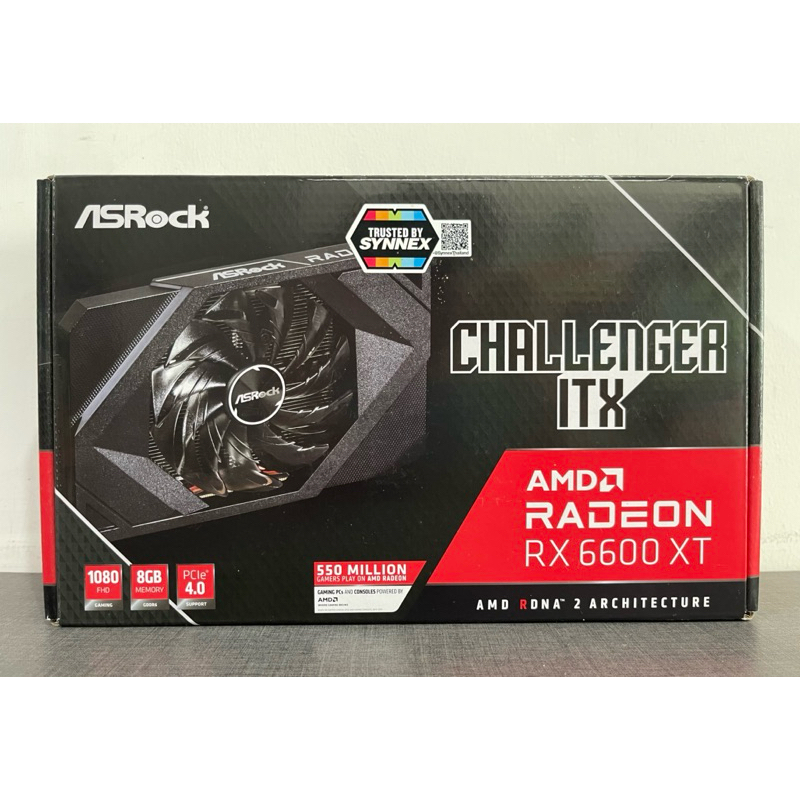 VGA (การ์ดแสดงผล) ASROCK AMD RADEON RX 6600 XT CHALLENGER ITX 8GB - 8GB ...