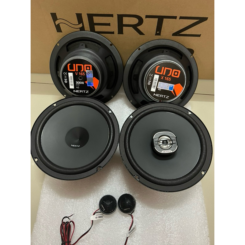 ชุดละ 4795บาท ลำโพงกลางแหลมเสียงดีเสียงเพราะฟังในรถ ยี่ห้อ HERTZ 6.5 ...