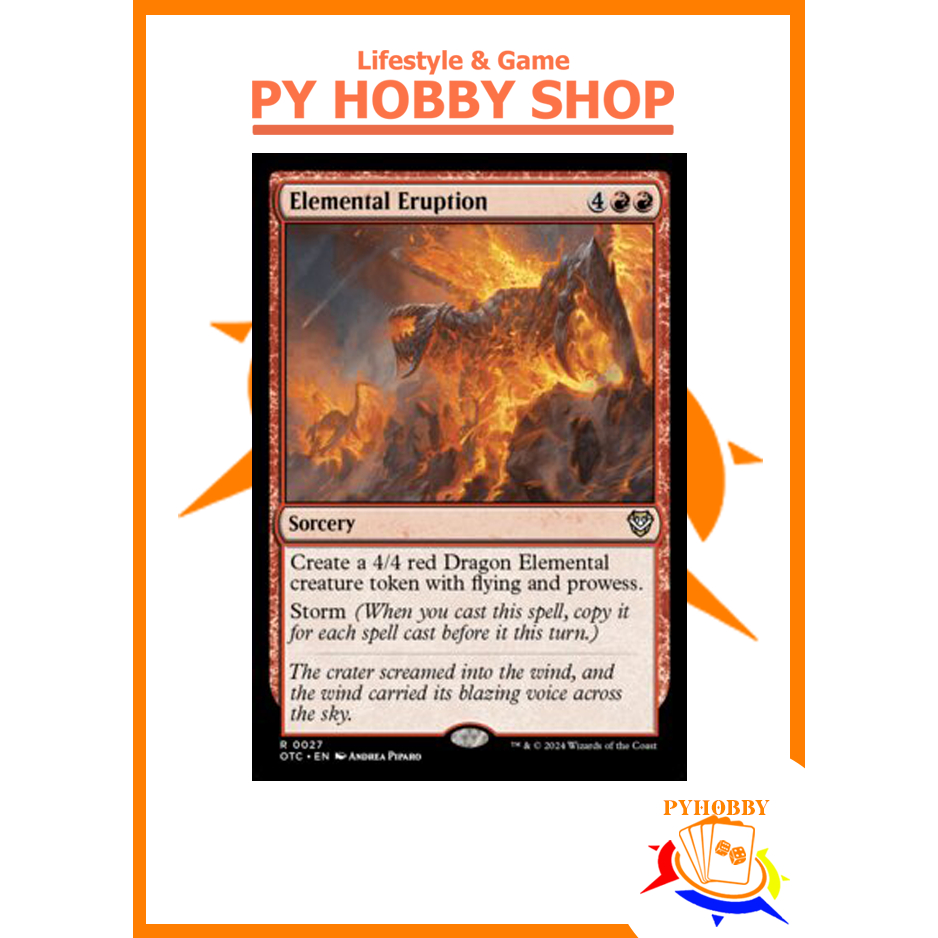 [MTG] Outlaws of Thunder Junction Commander Decks: Elemental Eruption ...