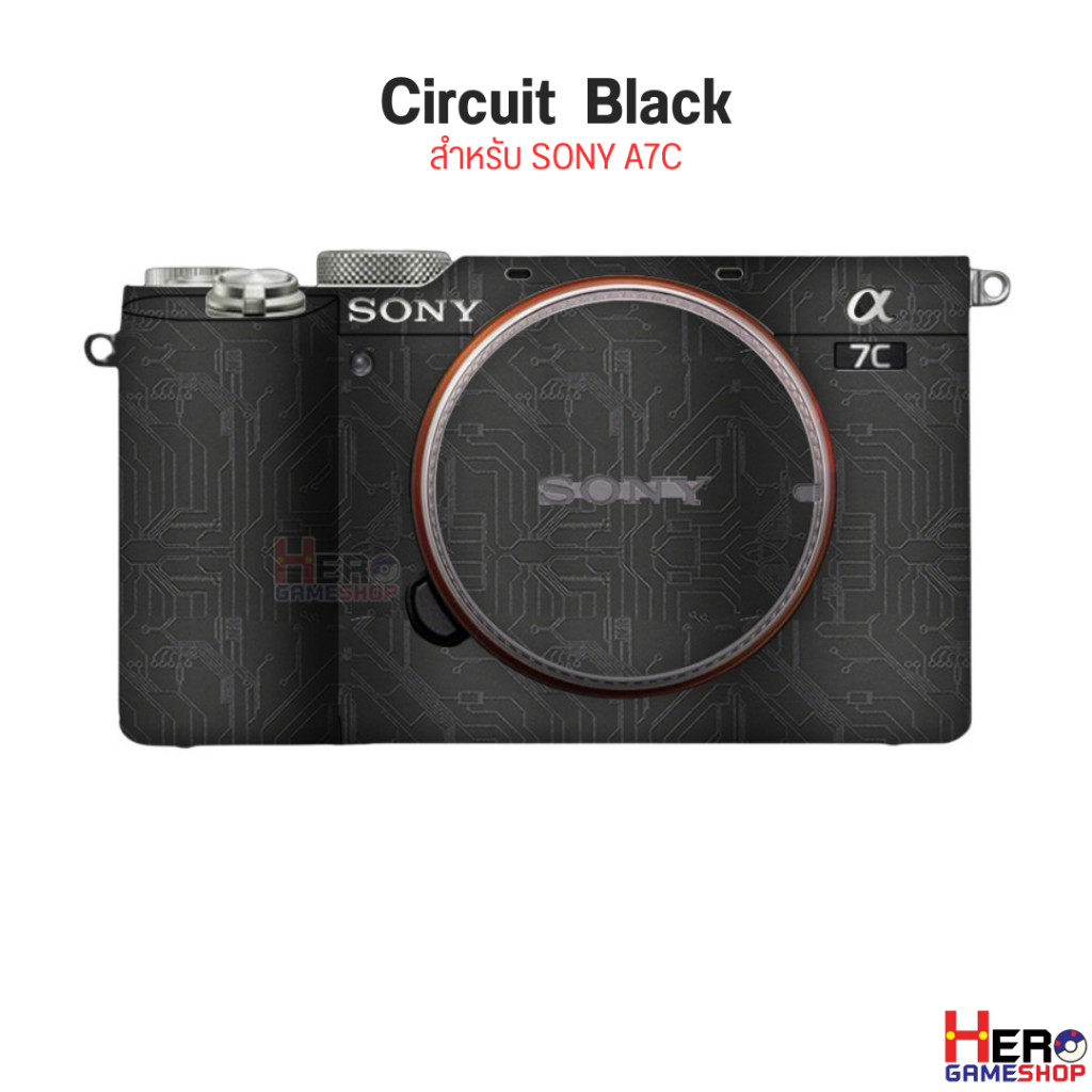 [Sticker Sony] Body Camera สติกเกอร์ skin ป้องกันเลนส์กล้อง ติดง่าย ไม่ ...