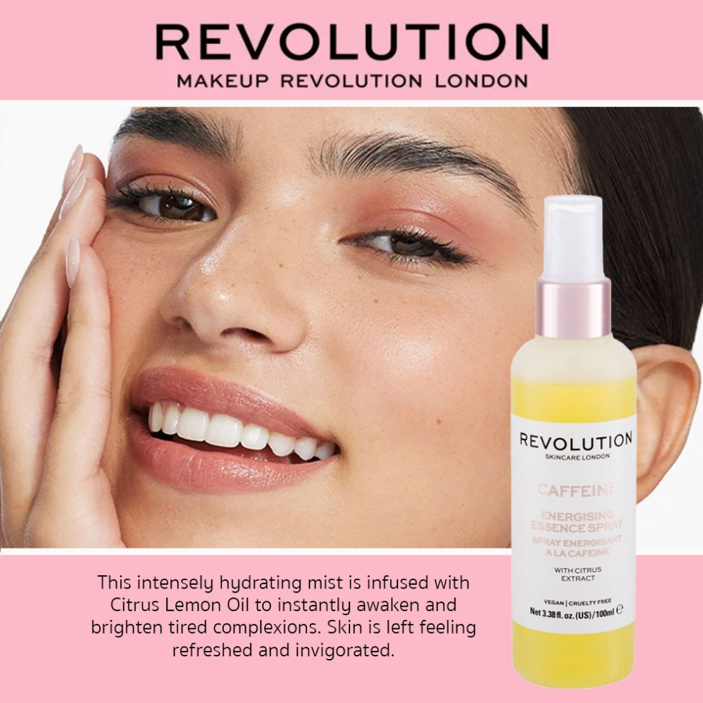 REVOLUTION Caffeine Energising Essence Spray 100ml. | Shopee Thailand