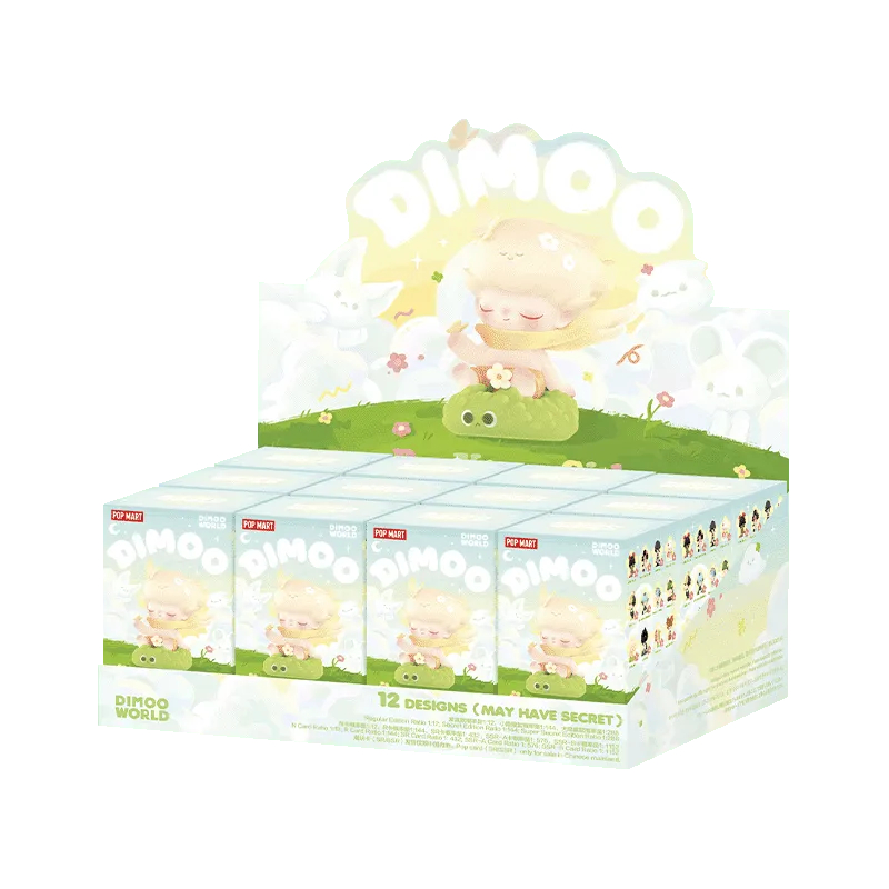 POPMART DIMOO By Your Side Series Figures ยกกล่อง 12P | Shopee Thailand