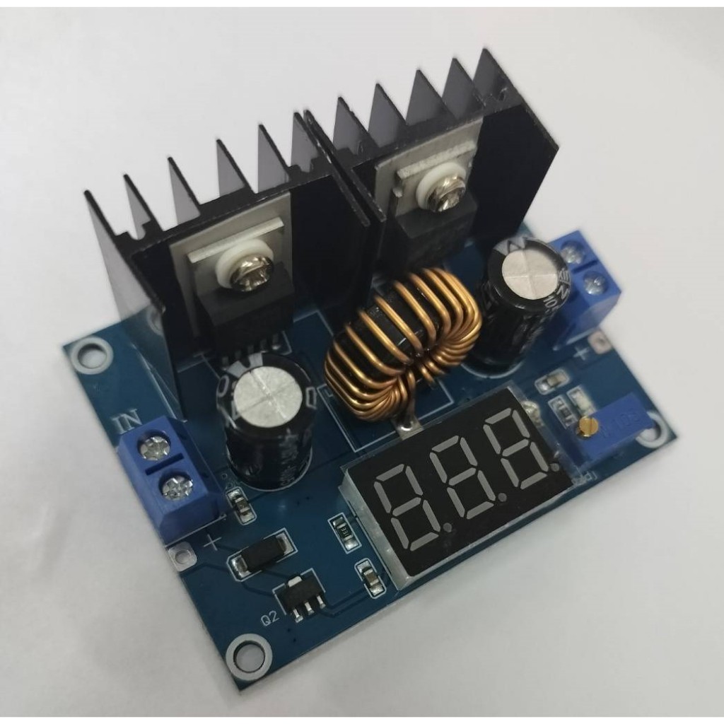 โมดูลแปลงไฟ XH-M404 Xl4016E1 8A DC Step Down Module With LED Display ...