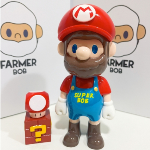 Farmer Bob's Super Mario High Quality Trendy Handmade Boys Gift ...