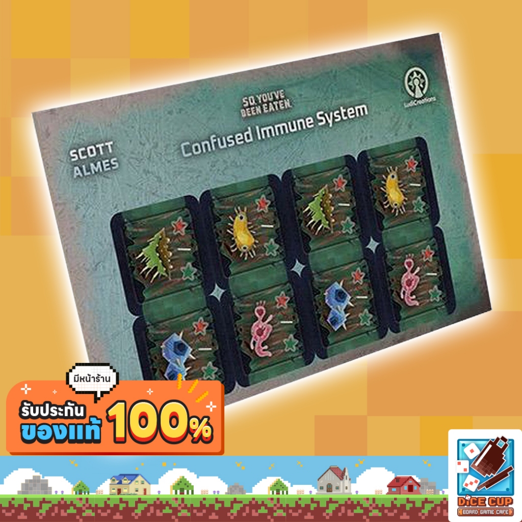 [ของแท้] So, You've Been Eaten. Confused Immune System Board Game ...