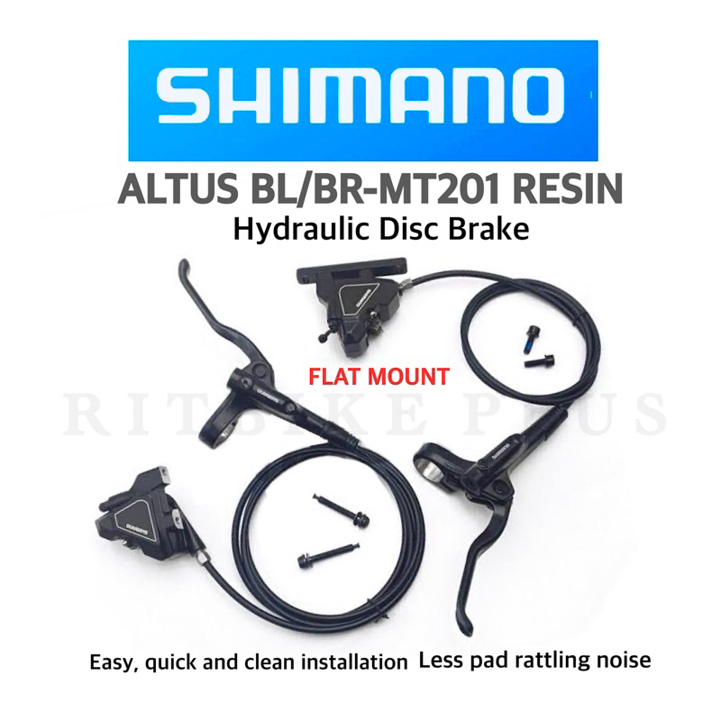 ชุดดิสก์เบรคจักรยาน SHIMANO รุ่น ALTUS รุ่น BL-MT201/BR-UR300, RESIN ...