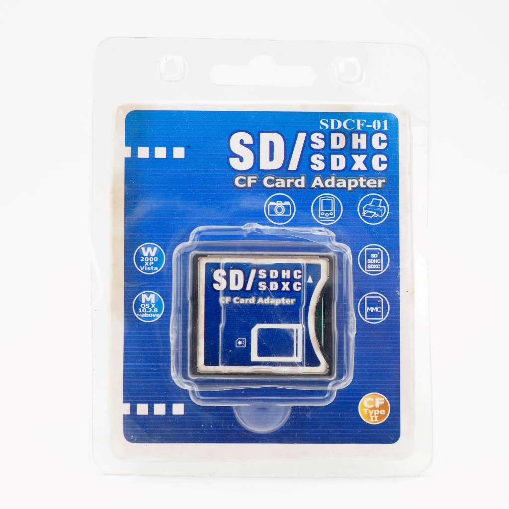 อะแดปเตอร์การ์ด ตัวแปลง CF Card Adapter SD/SDHC SDXC | Shopee Thailand