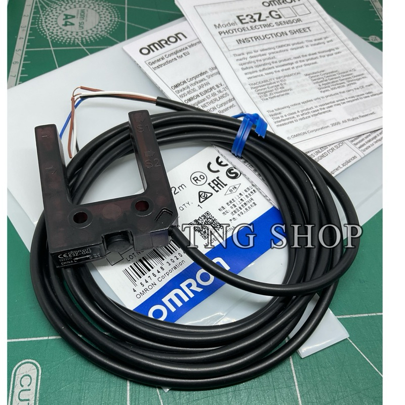 เซ็นเซอร์E3Z-G62 Omron (แท้)NPN,Light-ON/Dark-ON,Photoelectric Sensor,25 mm,NPNOpen Collector ...