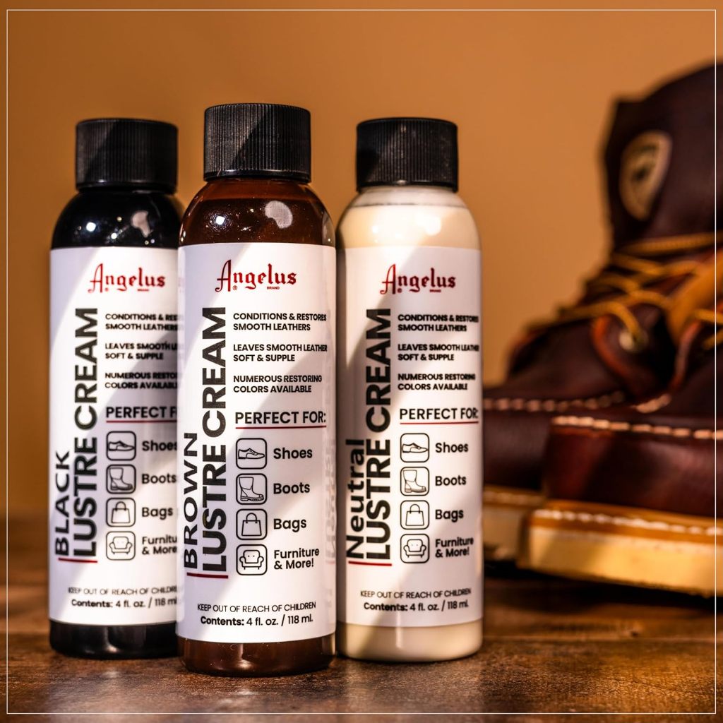 Angelus Shoe Lustre Cream Polish ครีมทำความสะอาดเครื่องหนัง Leather ...