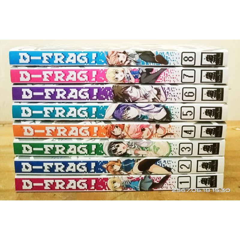 D- FRAG! 1-8 (ฉบับภาษาอังกฤษ) ขายแยกเล่ม //หนังสือการ์ตูนมือสอง ...