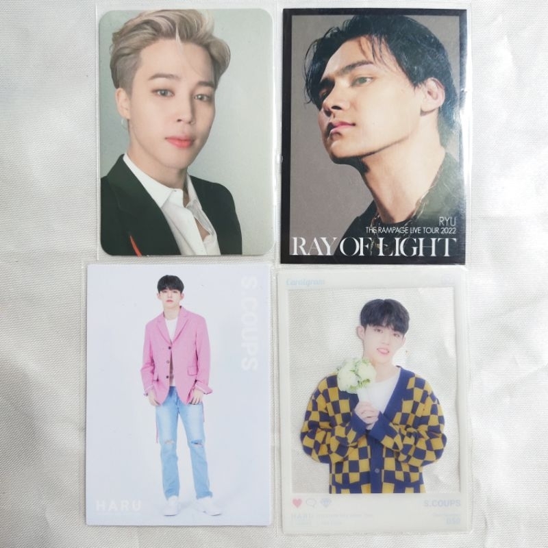 การ์ด DICON BTS GOES ON JIMIN / RYU THE RAMPAGE LIVE TOUR 2022 RAY OF ...