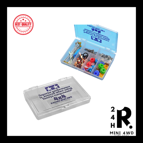 (ไลฟ์สด 2ทุ่ม ลด50%) Tamiya 15163 – Mini 4WD Parts Case กล่องมอเตอร์ ...