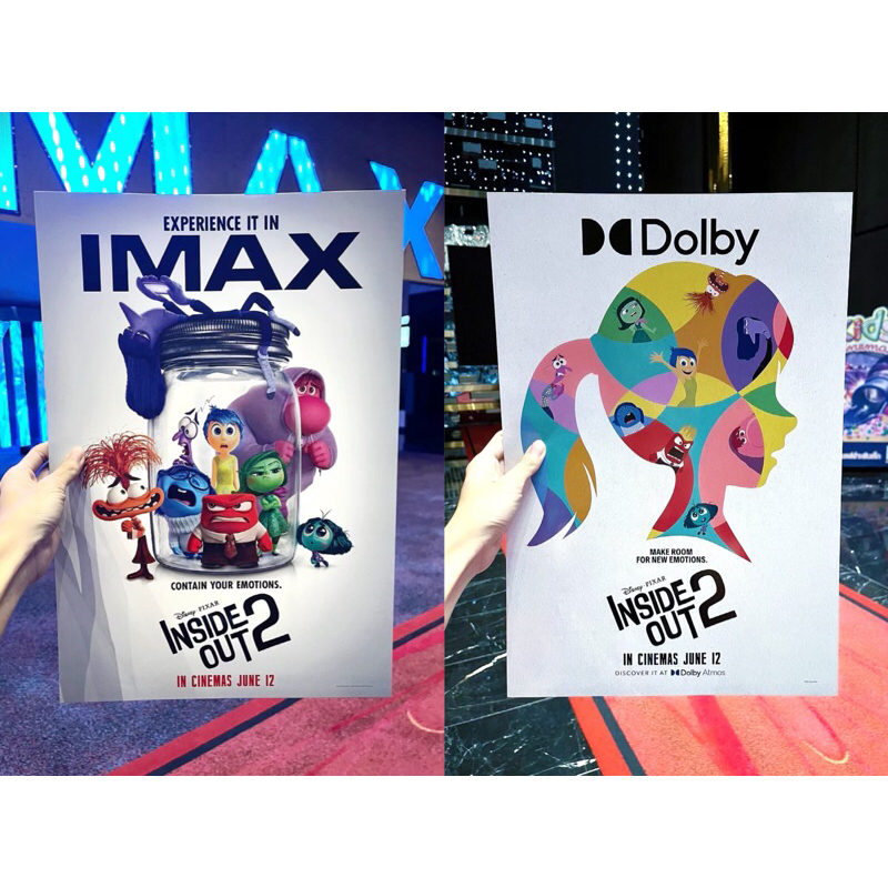(ทักขอลด100฿) โปสเตอร์ Inside Out 2 มหัศจรรย์ อารมณ์อลเวง 2 Poster จาก ...
