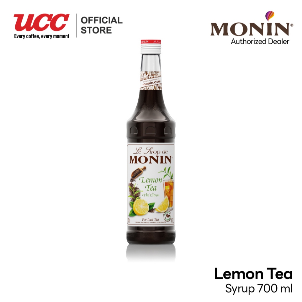 MONIN Lemon Tea Syrup น้ำเชื่อมกลิ่นชามะนาว 700ml. | Shopee Thailand