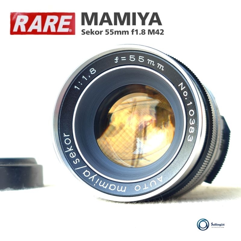 เลนส์ Mamiya Sekor 55mm F1.8 (16) Original Silver Version Rare M42 Mount | Shopee Thailand
