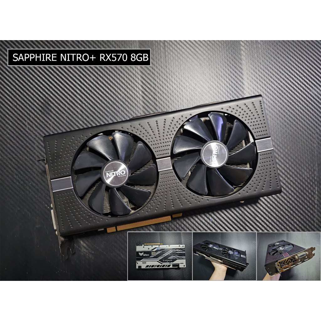 การ์ดจอ (VGA) RX 570 4G, RX 570 8G, RX 580 8G (มือสอง) | Shopee Thailand
