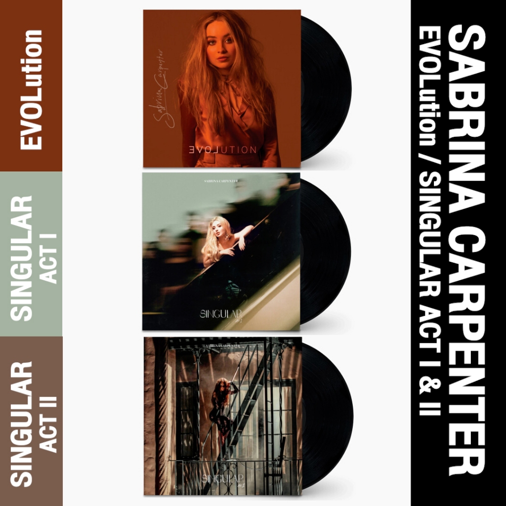 ️ Pre-Order แผ่นเสียง : SABRINA CARPENTER - EVOLution / SINGULAR ACT I ...