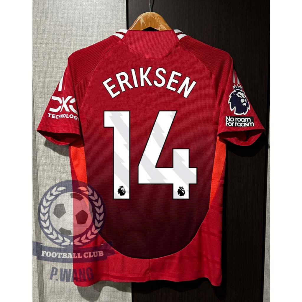 New !! เสื้อแมนยู Player เกรดนักเตะ Home ชุดเหย้า ปี 24/25 ฟลูออฟชั่น EPL ชื่อเบอร์นักเตะ-ครบทุก ...