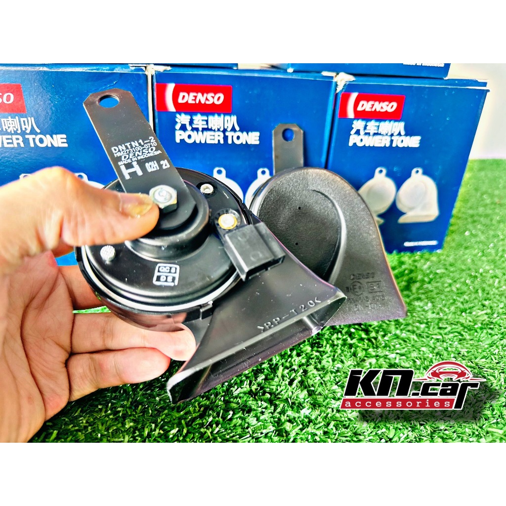 แตรหอยโข่งแท้ DENSO POWER TONE มีเสียงHigh(H),Low(L) SOCKET ปลั๊กตรง ...