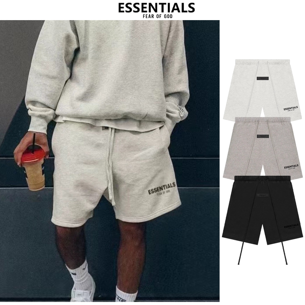 กางเกง Fear Of God Essentials แท้ Sweat Shorts (SS22) | Shopee Thailand