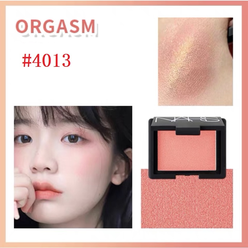 NARS Bright Color Blush/Rouge 4.8g Orgasm#4013/Deep Throat#4016 นาร์ส บรัชออน หน้าแดง แท้100% ...