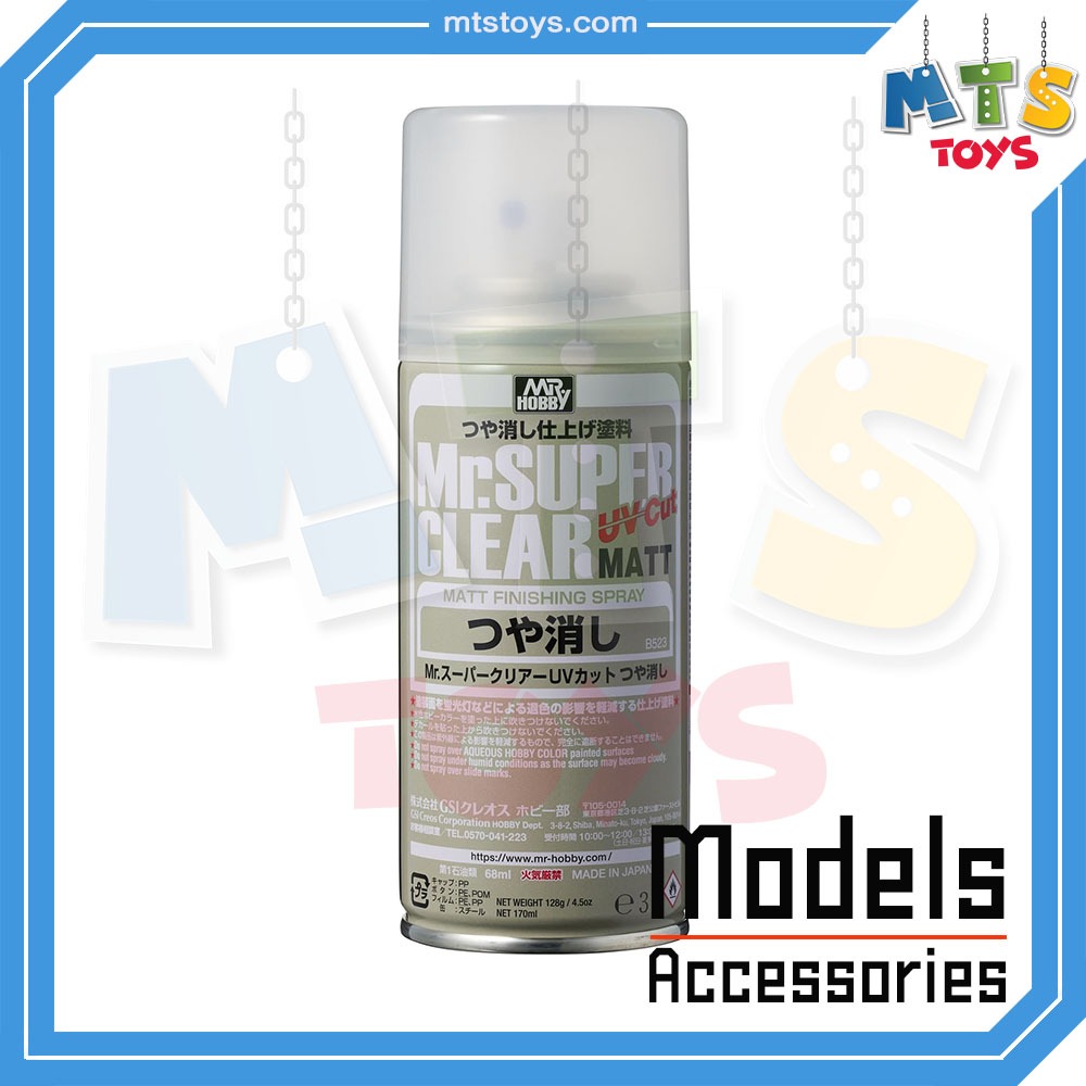 **MTS Toys**MR.HOBBY : B523 Mr. Super Clear UV Cut 170 ml [MATT] | Shopee Thailand